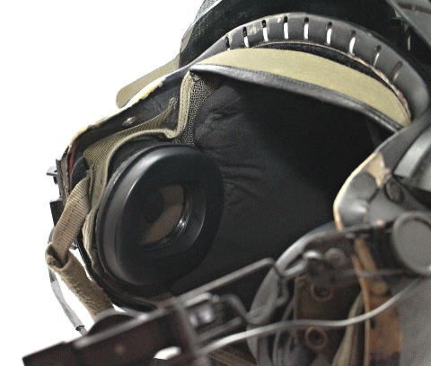 US ARMY AH-64 Apache Pilot IHADSS Flight Helmet